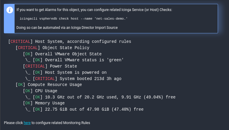 Object Monitoring Details should link to rule configuration · Issue #420 · Icinga/icingaweb2 ...