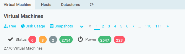 Improve Status Summary look · Issue #433 · Icinga/icingaweb2-module-vspheredb · GitHub