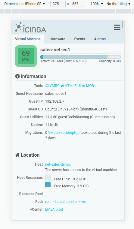 Mobile version should be improved · Issue #440 · Icinga/icingaweb2-module-vspheredb · GitHub