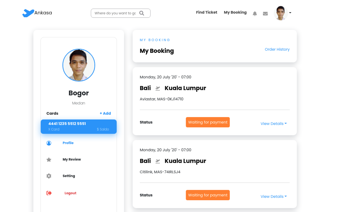 GitHub - rizkazn/Ankasa-Front-End