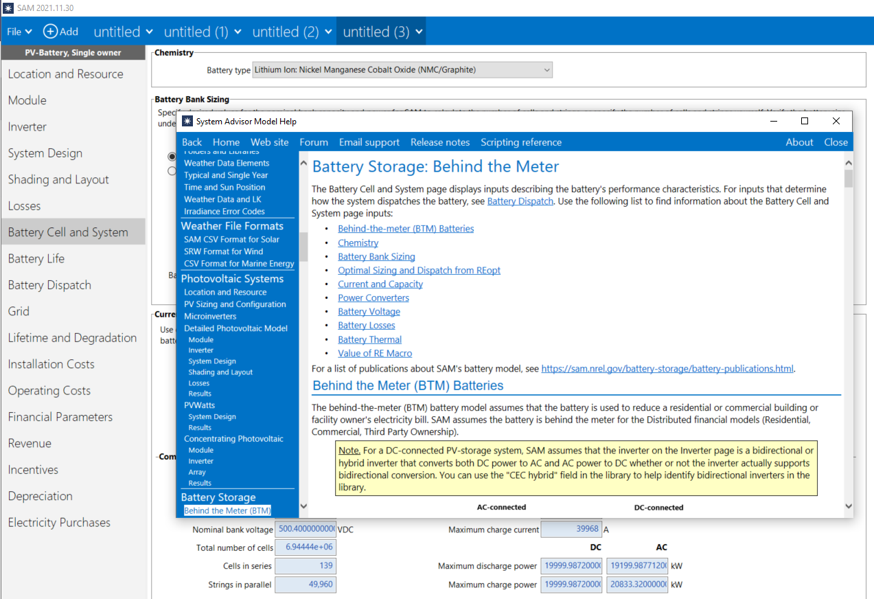Help issues in 2021.11.30 · Issue #816 · NREL/SAM · GitHub