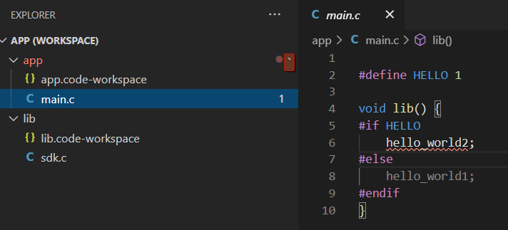 Inactive regions don't dim in non-root folders · Issue #5828 ...