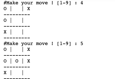 GitHub - rahul13199kumar/tic-tac-toe: Python implementation of ...