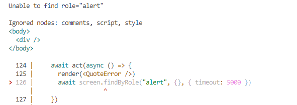 Can T Put Render With Update In Act · Issue 1142 · Testing Library React Testing Library