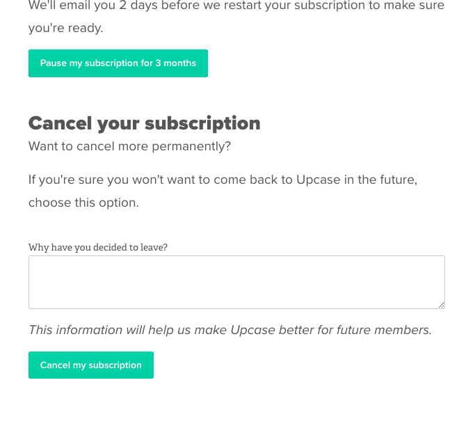 Re-implement cancellation reason by maymillerricci · Pull Request #1748 · thoughtbot/upcase · GitHub