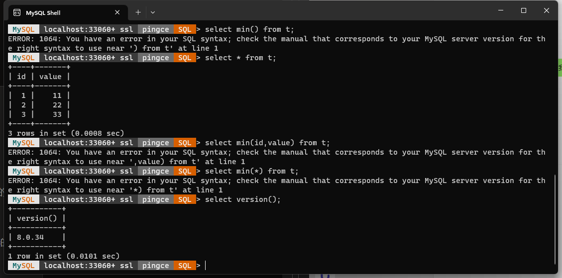Following Errors about aggregate functions should be reported at the syntax analysis stage ...