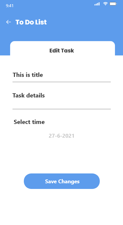 GitHub - mariamrady92019/ToDo-Application