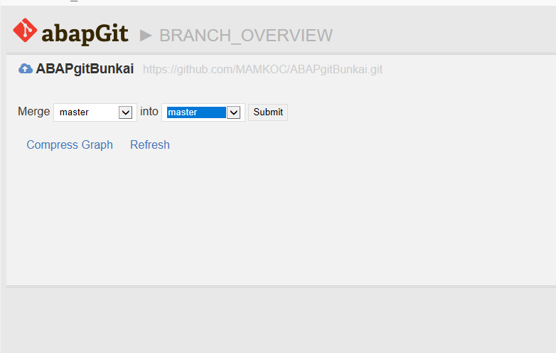 Hash in new branch --> no overview · Issue #2917 · abapGit/abapGit · GitHub
