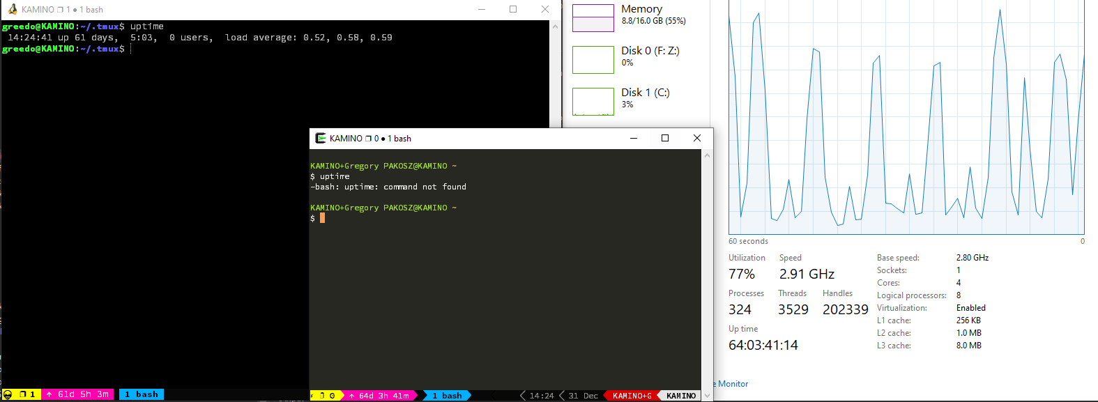 uptime output is not correct · Issue #4791 · microsoft/WSL · GitHub