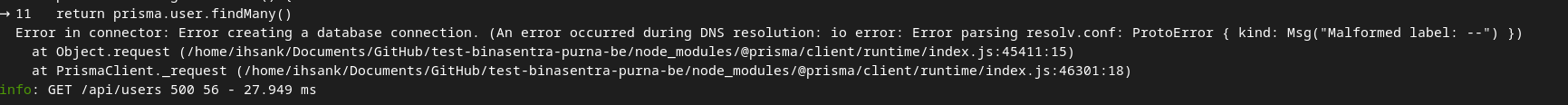 Invalid MongoDB connection string in database URL. · Issue #10287 · prisma/prisma · GitHub