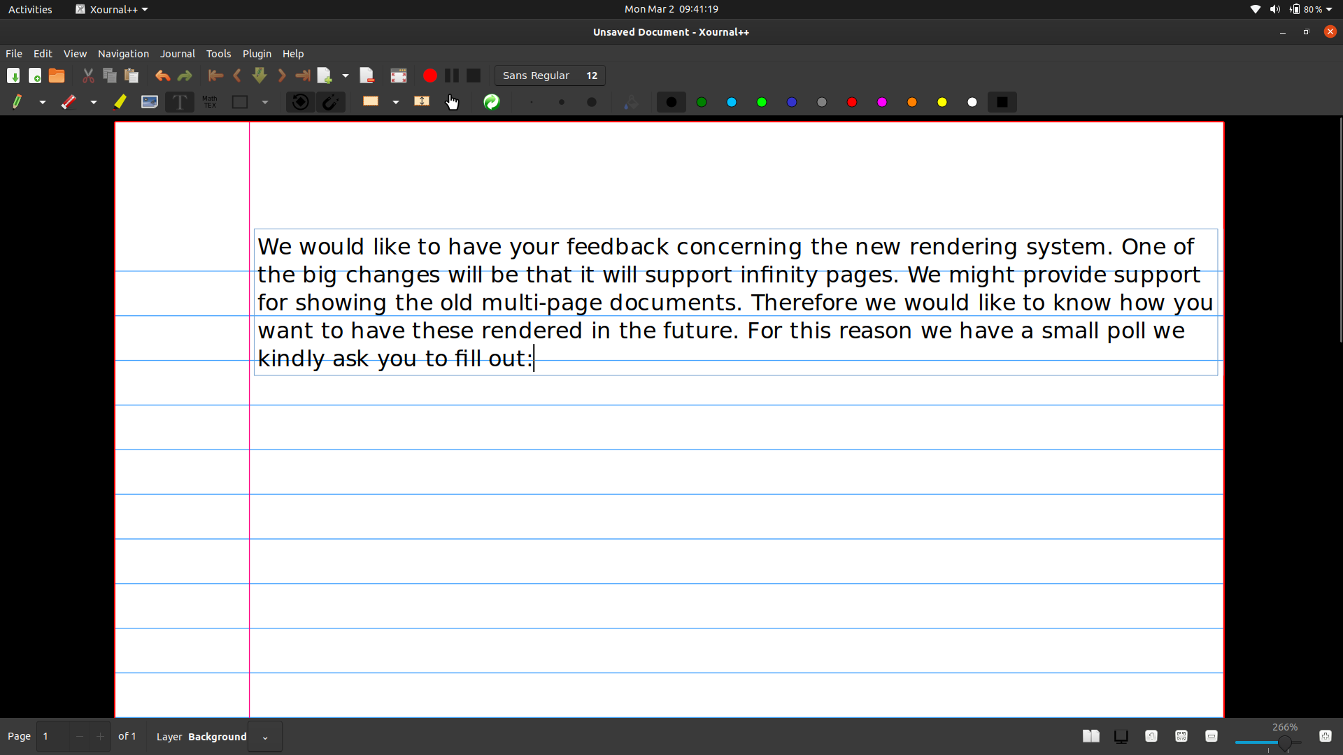Adding automatic linebreaks when using a text box · Issue #1756 · xournalpp/xournalpp · GitHub