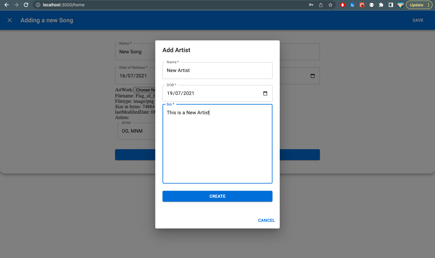 GitHub - Arkaraj/Waves: Spotify like Webapp with Simple CRUD operations