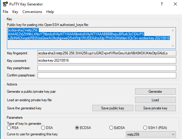 How to put an public / private key for SFTP · Issue #503 · drakkan ...