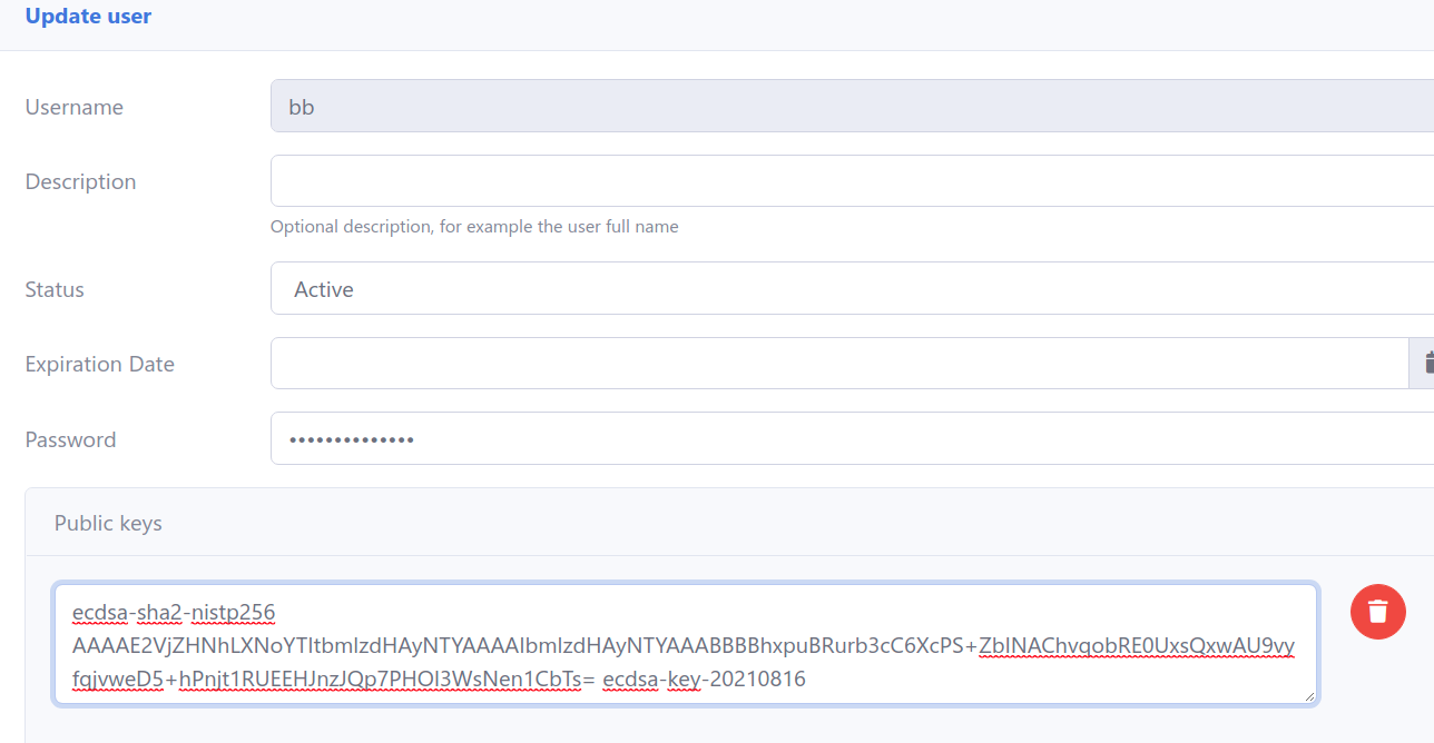 How to put an public / private key for SFTP · Issue #503 · drakkan ...