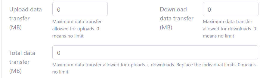 Bandwidth toal · Issue #784 · drakkan/sftpgo · GitHub