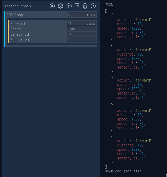 "For loop" saving · Issue #7 · ret7020/WebRoboBlock · GitHub