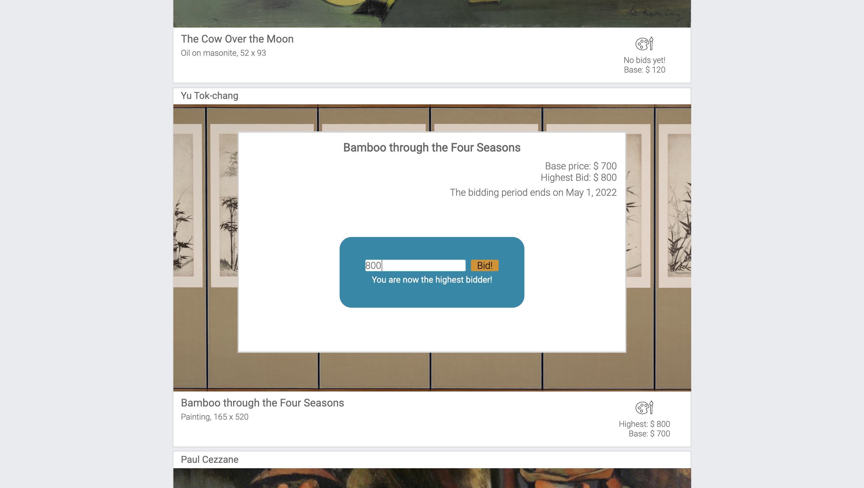 GitHub - Cezanne-App/Cezanne: Cezanne is a platform that allows artists to publish and sell ...