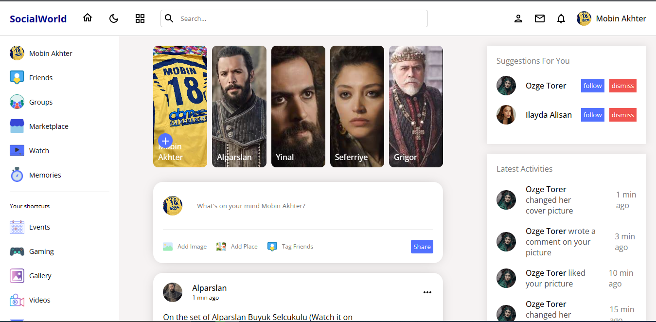 GitHub - MobinAkhter/SocialWorld: Frontend social media website built ... GitHub - MobinAkhter/SocialWorld: Frontend social media website built ...