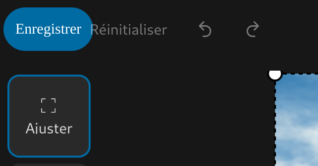 Button "Save" & "Reset" get on top of each other in Photo app · Issue ...