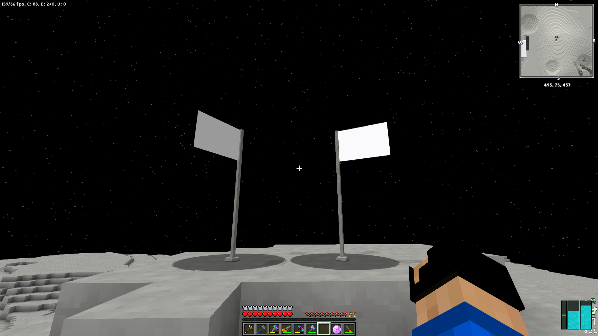 Flag won´t show my skin face on original mc · Issue #4027 · micdoodle8 ...