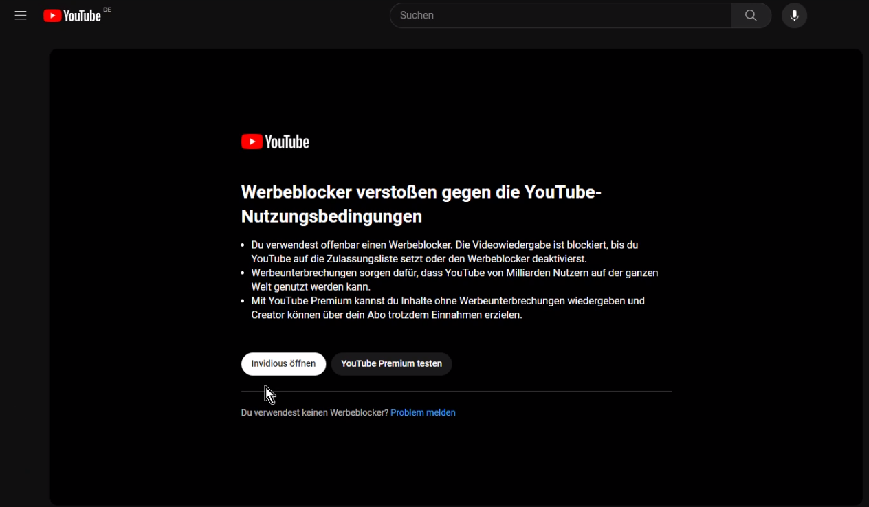 GitHub - Mr-Robot-ops/Ads-block-youtube-to-invidious-extension: Wenn Youtube Sie aufgrund eines ...