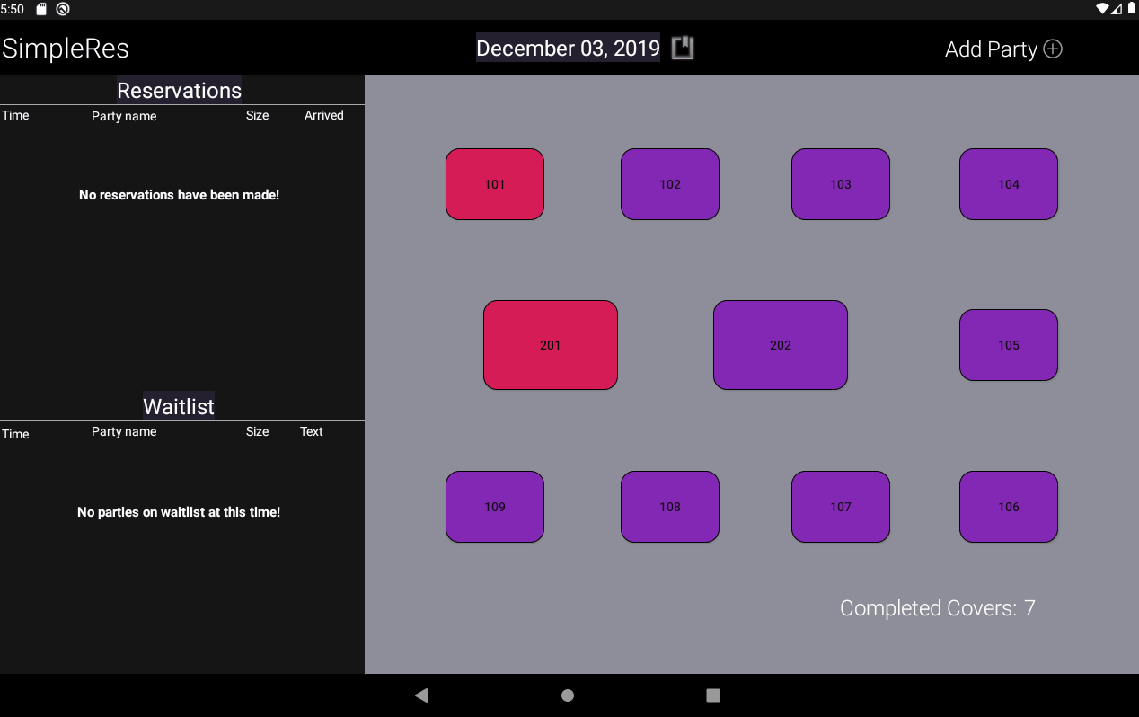 GitHub - WSU-4110/SimpleRes: Restaurant reservation and table manager