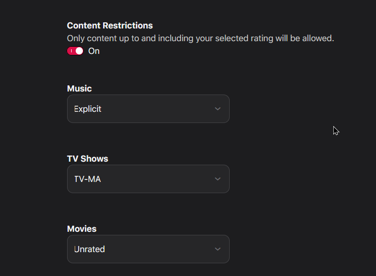 [Bug]: Cider does not play explicit songs · Issue #109 · ciderapp/Cider-2 · GitHub