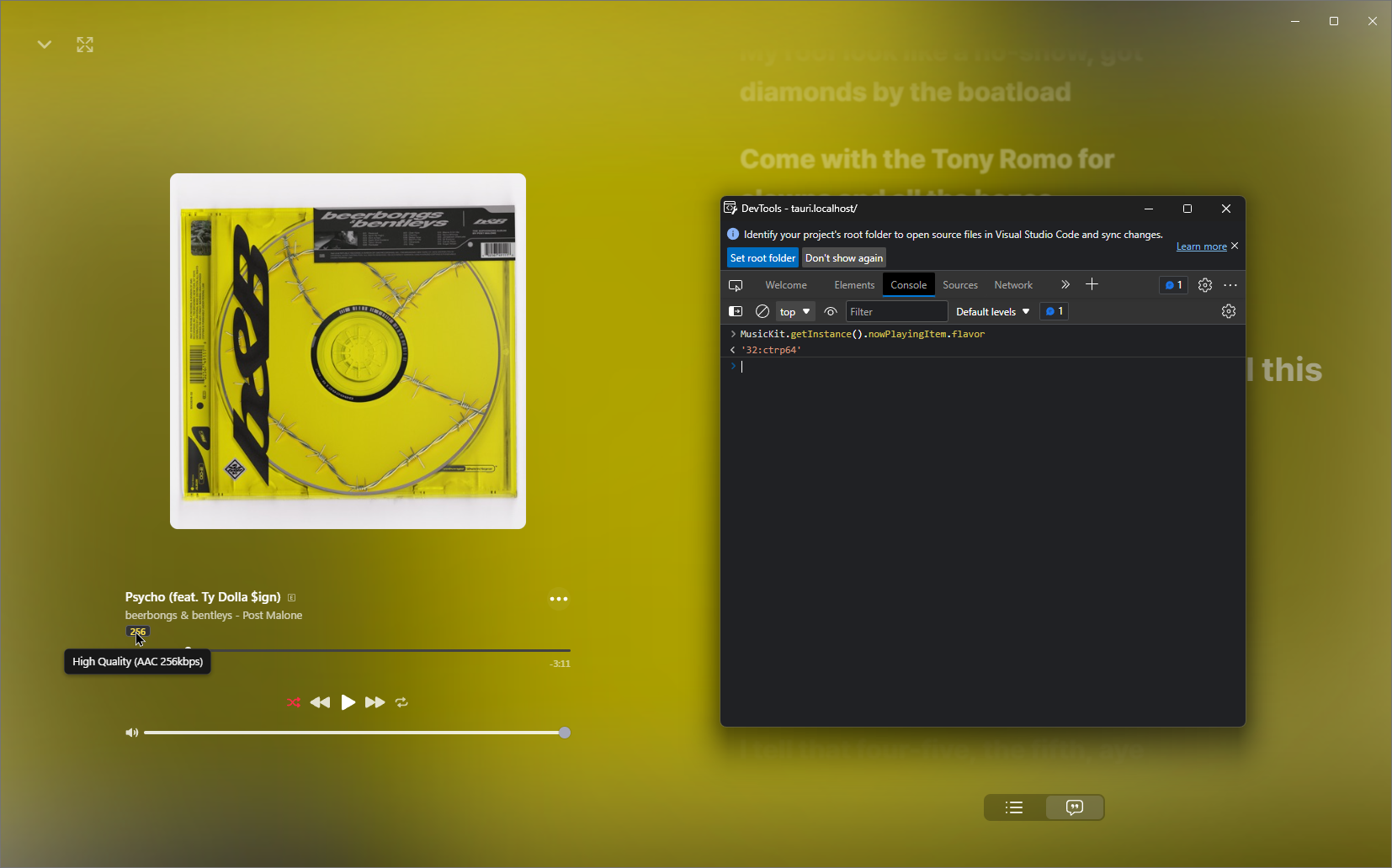 [Bug]: Cider reporting wrong bitrate · Issue #130 · ciderapp/Cider-2 · GitHub
