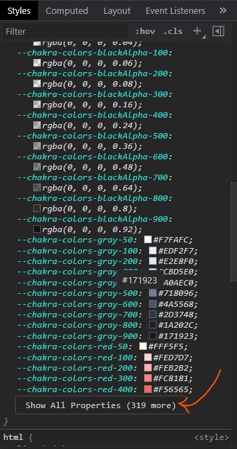 Css Custom Properties Chakra Is Applying The Entire Theme To The Root Element · Chakra Ui