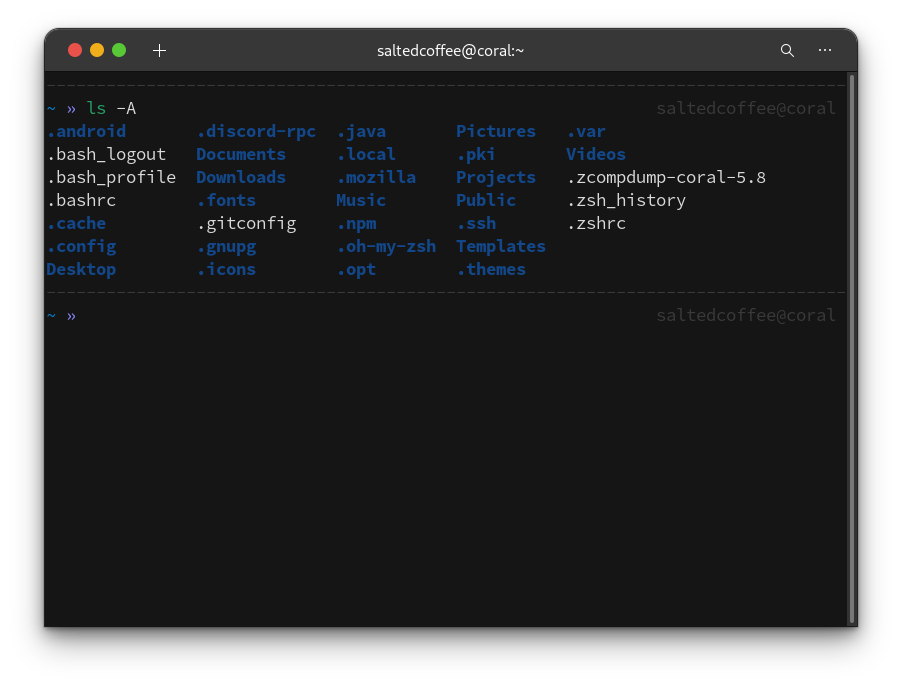 please add an "almost all" option · Issue #764 · ogham/exa · GitHub