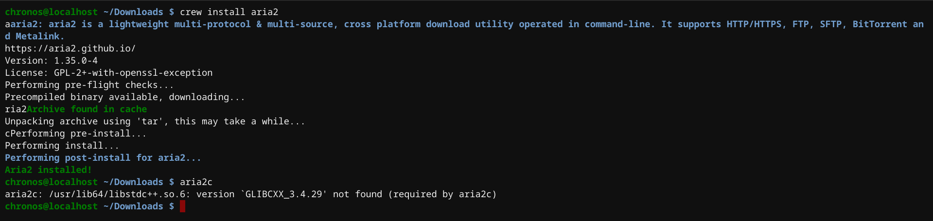 aria2 links to libc++, not libstdc++ · Issue #6212 · chromebrew ...