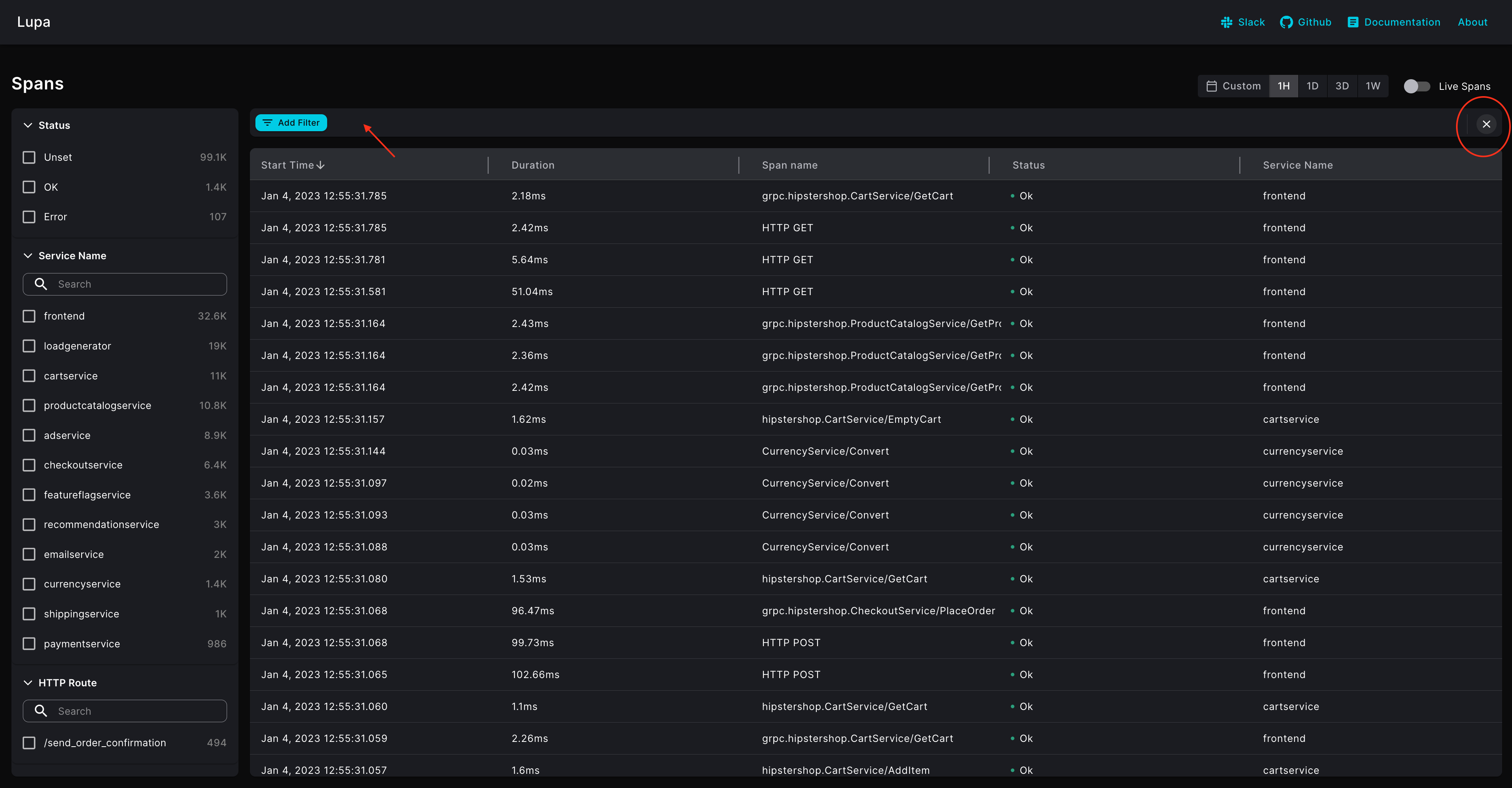 🐛 Custom Filters / Hide X button when no Custom Filters are selected · Issue #914 · teletrace ...