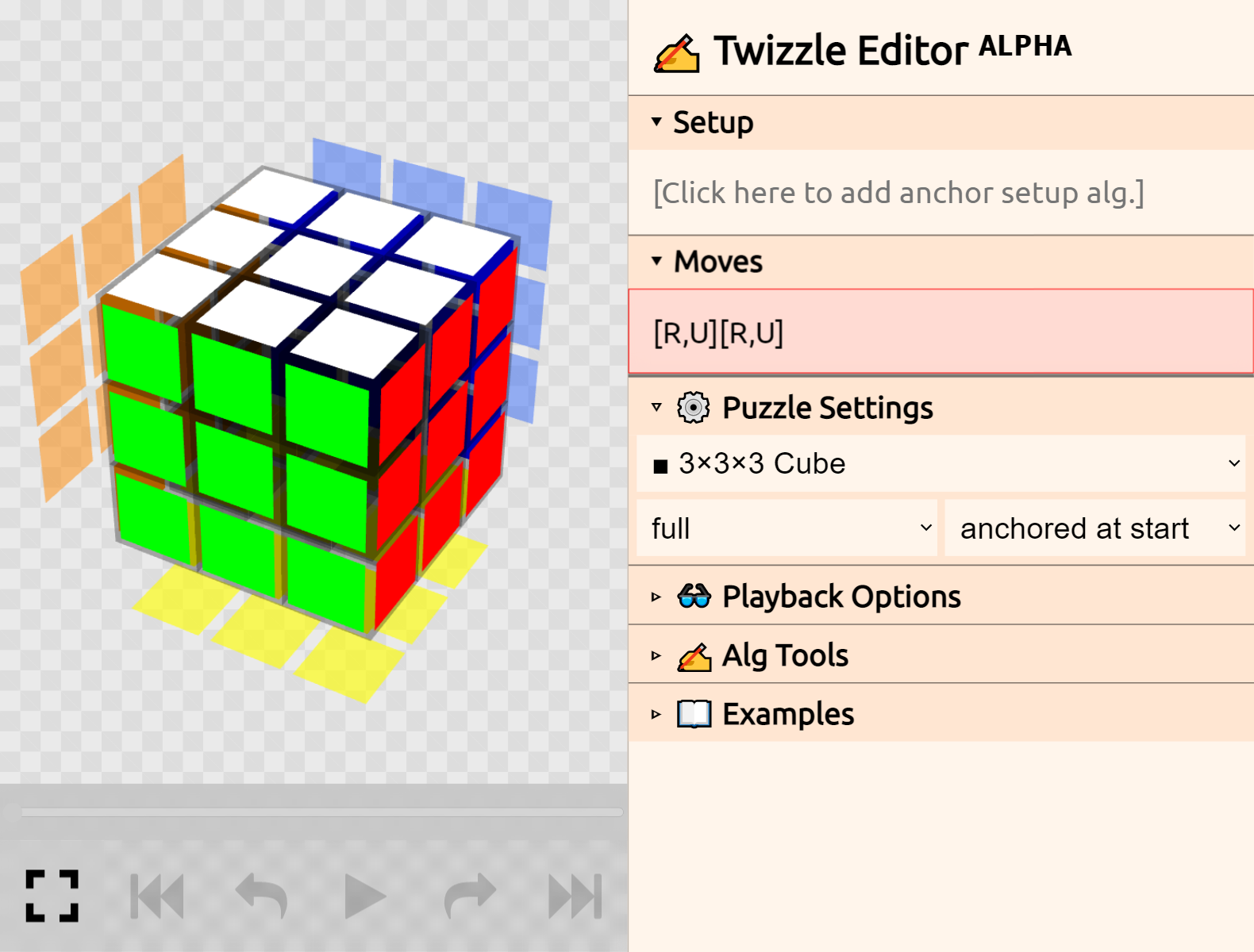 [Twizzle issue] Invalid addtion of commutators · Issue #235 · cubing/cubing.js · GitHub