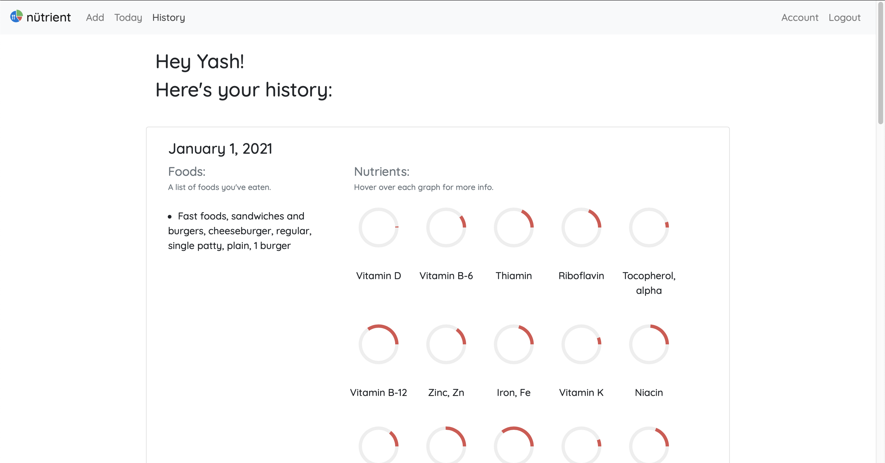 GitHub - rohatgiy/nutrient: Welcome! nütrient is a personal nutrient tracker built using the ...