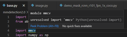 KeyError: 'read' · Issue #4148 · open-mmlab/mmdetection · GitHub