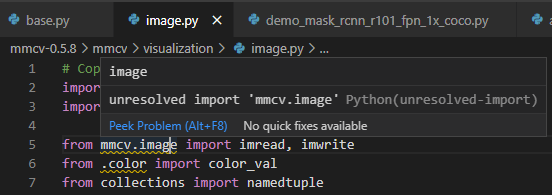 KeyError: 'read' · Issue #4148 · open-mmlab/mmdetection · GitHub