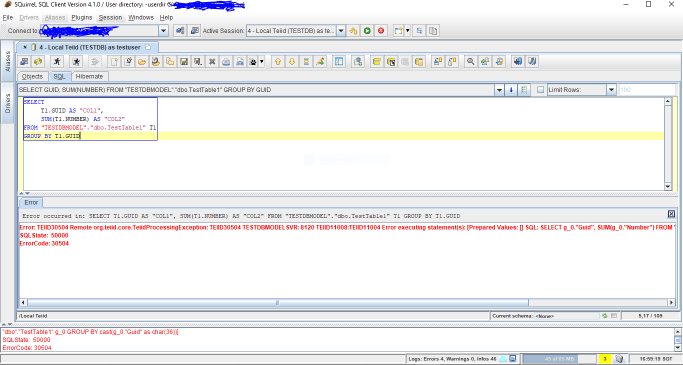 Error caused by Microsoft SQL Server translator casting ...