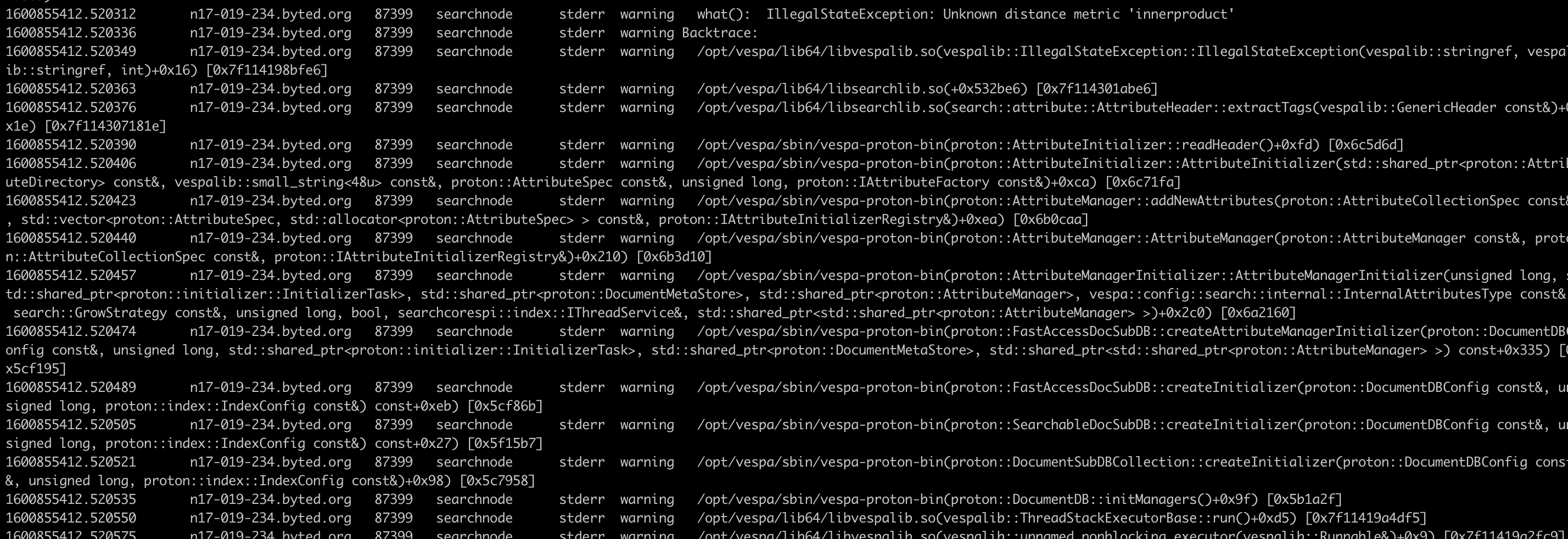 search node restart failed · Issue #14502 · vespa-engine/vespa · GitHub