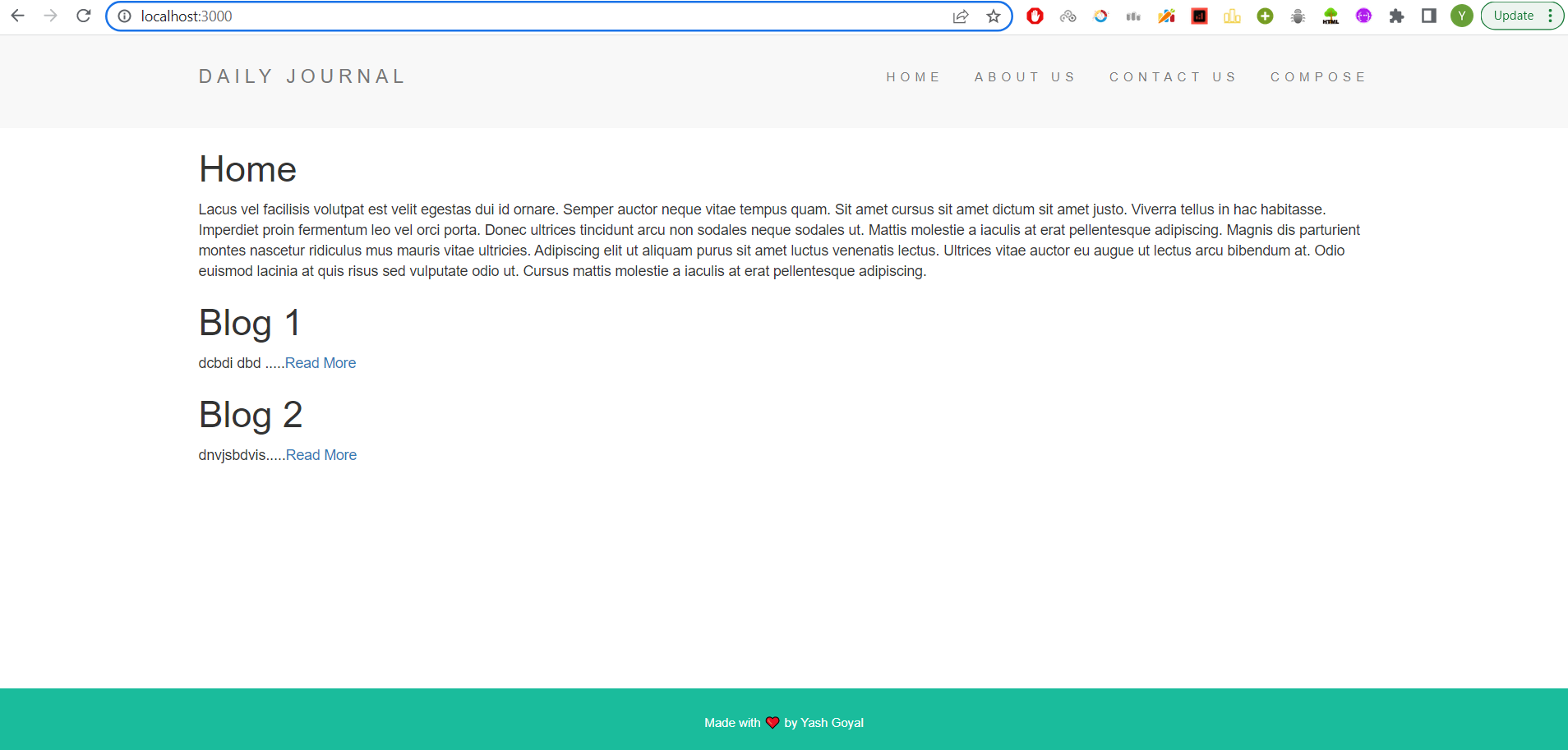 GitHub - GoyalYash1962/BlogWebsite