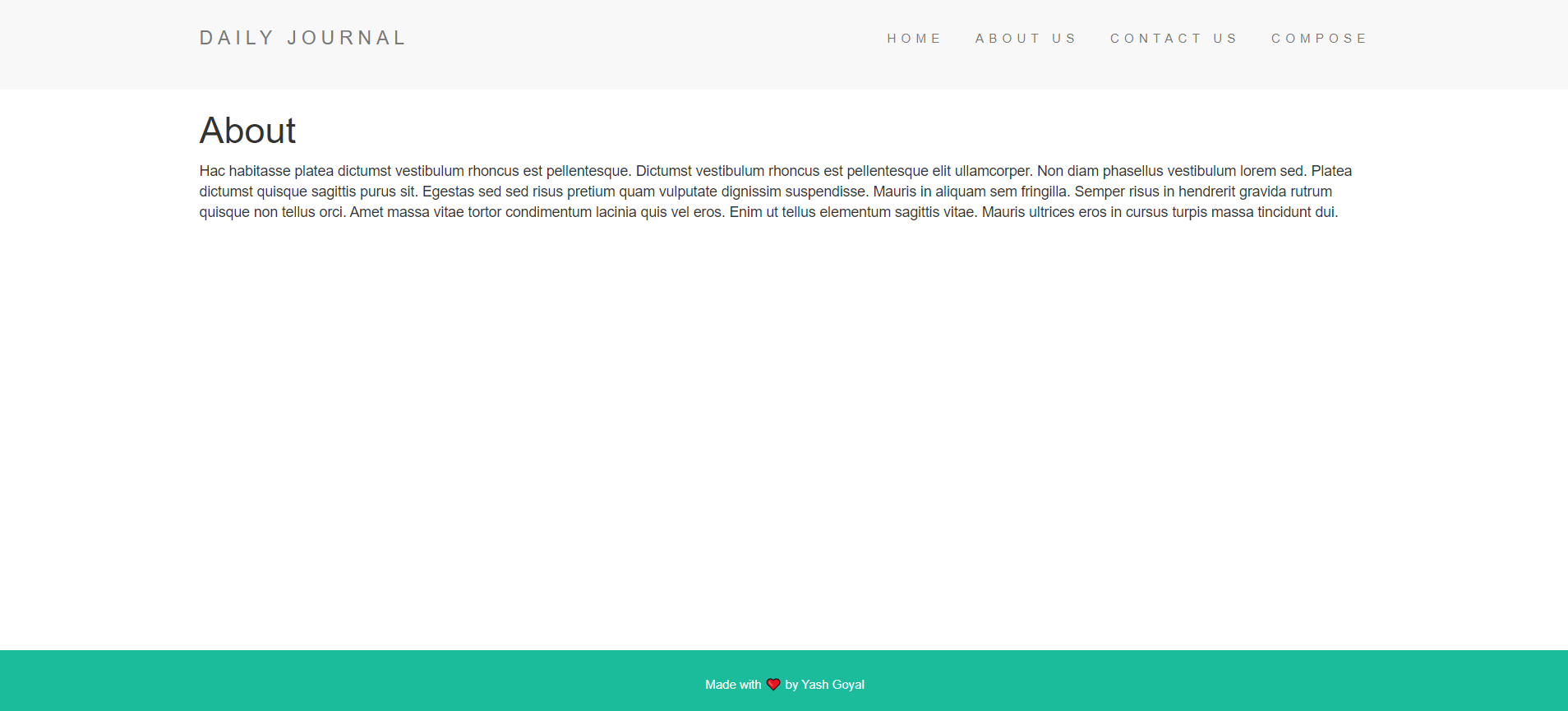 GitHub - GoyalYash1962/BlogWebsite
