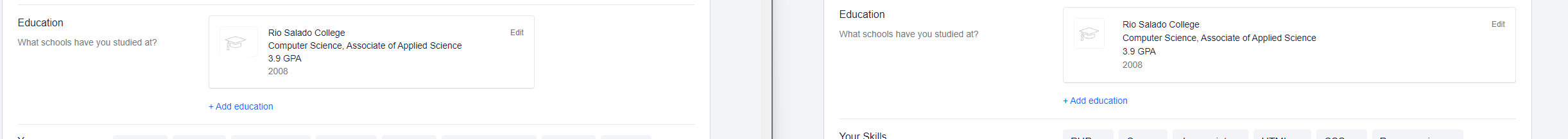Education box is not full width. · Issue #221 · venturehacks/halo · GitHub