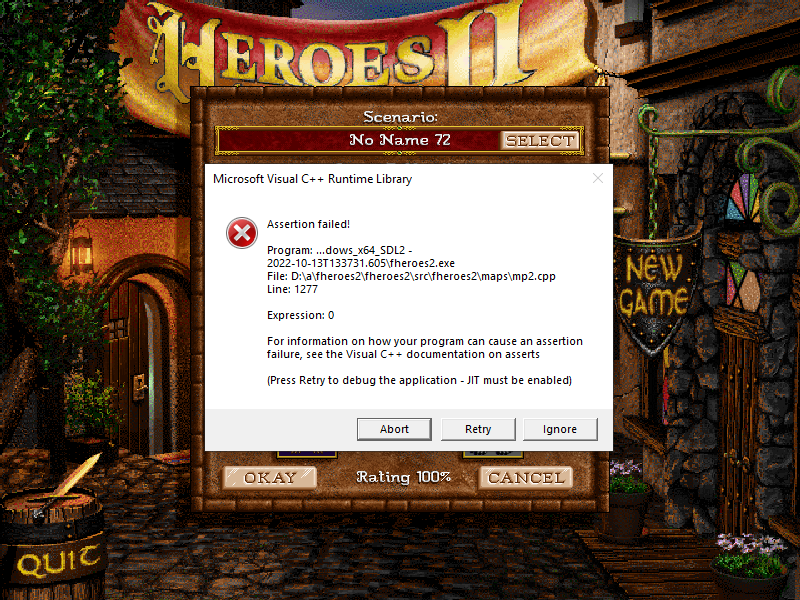 Map loading problem · Issue #5974 · ihhub/fheroes2 · GitHub