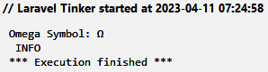 [Bug]: No Output / Output vanishes with Version 2.5.1 · Issue #228 · Roboroads/laravel-tinker ...