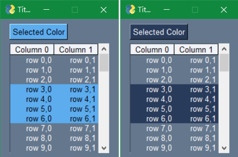 [Bug] New table remembers selected_row_colors of previous table · Issue ...