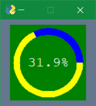 [QUESTION]: Circular progress bar · Issue #3736 · PySimpleGUI/PySimpleGUI · GitHub