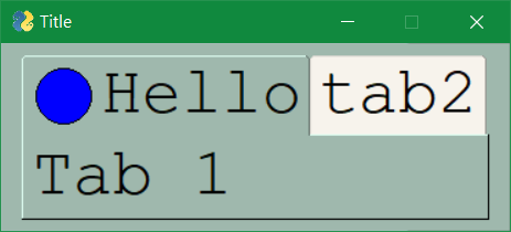 [ Enhancement/Bug/Question] Regarding TAB Icon and Window Sizing ...