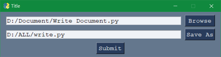 Bug/Question SaveAs/FileSaveAs not working · Issue #4758 · PySimpleGUI/PySimpleGUI · GitHub