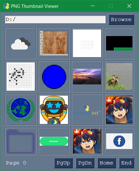 Question/Enhancement - Based on Demo PNG Thumbnail Viewer - Multi ...