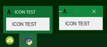 [Bug] Icons do not appear in the taskbar in Windows. · Issue #5215 · PySimpleGUI/PySimpleGUI ...