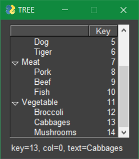 [Question] Check what Tree item is hovered · Issue #5254 · PySimpleGUI/PySimpleGUI · GitHub